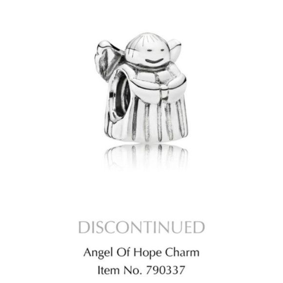 Pandora | Jewelry | Authentic Pandora Angel Of Hope Charm | Poshmark